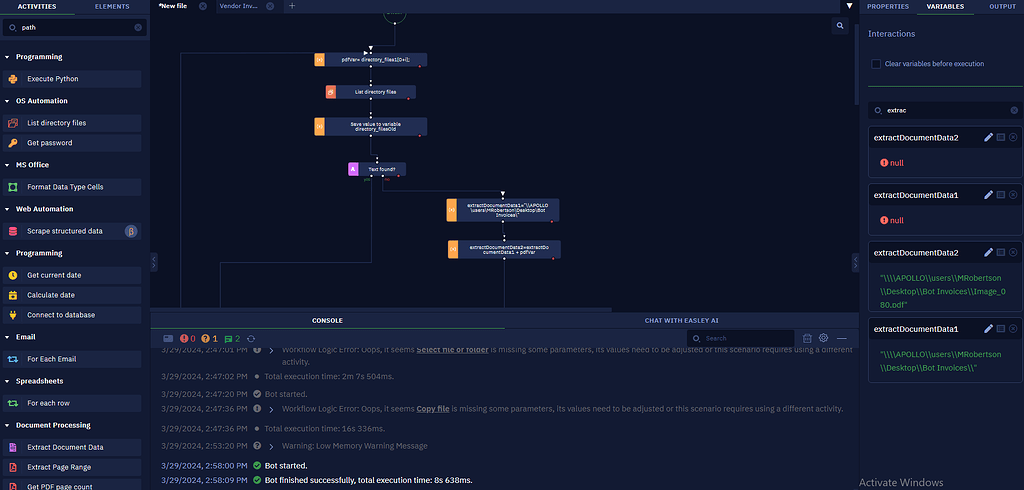 Issue With Saving a File Path - Studio Pro - Forum ElectroNeek